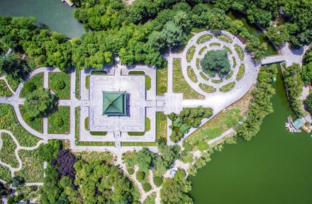Xingqing Palace Park Xi Built Ruins Editorial Stock Photo - Stock Image ...