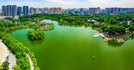 Xingqing Palace Park Xi Built Ruins Editorial Stock Photo - Stock Image ...