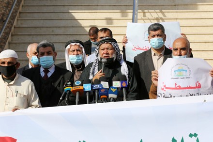 Head Palestine Scholars Association Marwan Abu Editorial Stock Photo ...