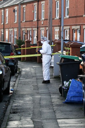 Scene Crime Officer Soco Collects Photographs Editorial Stock Photo ...