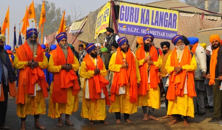Members Nihang Sikh Community Participate Nagar Editorial Stock Photo ...