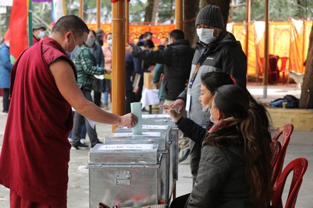 17th Tibetan Parliamentary election in Dharamsala, India - 03 Jan 2021 ...