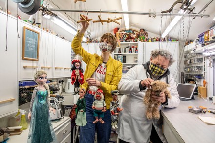 London Puppet Costume Maker Designer Keith Editorial Stock Photo ...