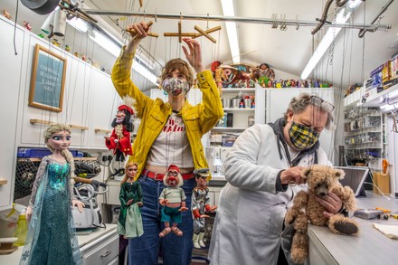 London Puppet Costume Maker Designer Keith Editorial Stock Photo ...