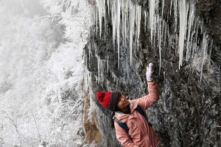 Under Influence Cold Wave Heavy Snow Editorial Stock Photo - Stock ...