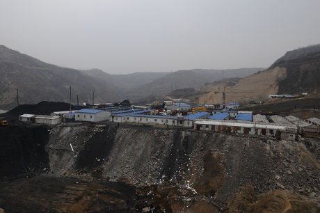 Stateowned Wangjialing Coal Mine Where Flooding Editorial Stock Photo ...