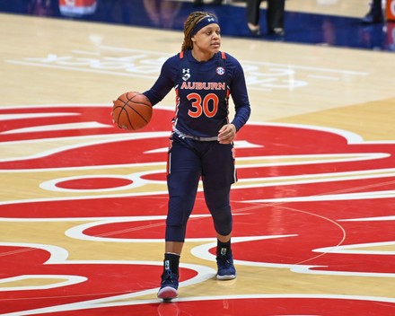 Auburn Guard Alaina Rice 22 Action Editorial Stock Photo - Stock Image ...