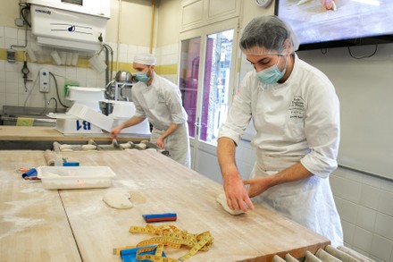 Paris Bakery Patisserie School Different Training Editorial Stock Photo ...