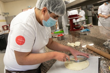 Paris Bakery Patisserie School Different Training Editorial Stock Photo ...