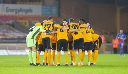 Wolves Team Huddle Before Start Match Editorial Stock Photo - Stock ...