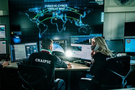 Operational Activities Online Police Station Virtual Editorial Stock ...