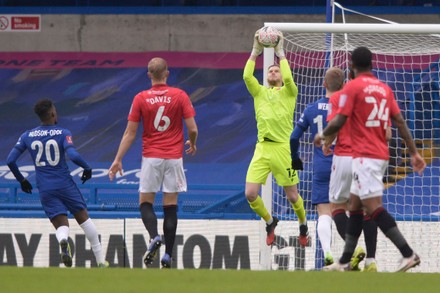 Mark Halstead Morecambe Action During Fa Editorial Stock Photo - Stock ...