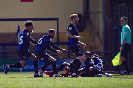 Goal Rochdale Afc Midfield Matthew Lund Editorial Stock Photo - Stock ...