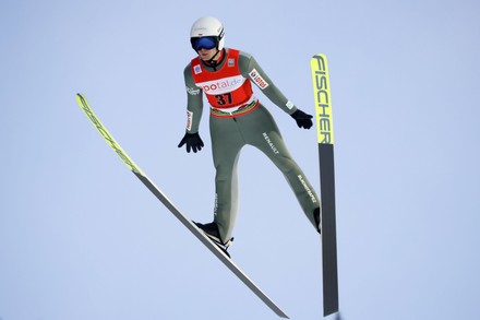 Andrzej Stekala Poland Airborne During First Editorial Stock Photo ...