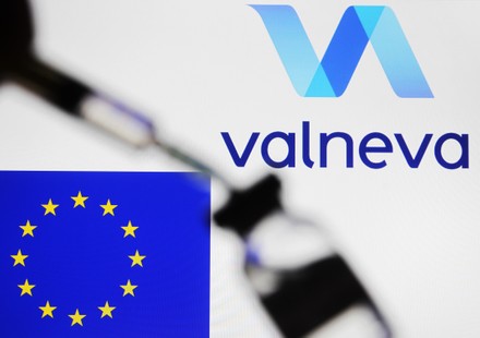 This Photo Illustration Valneva Logo Eu Editorial Stock Photo - Stock ...