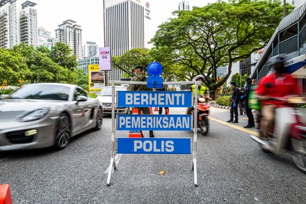 Police Officers Soldiers Seen Check Point Editorial Stock Photo - Stock ...