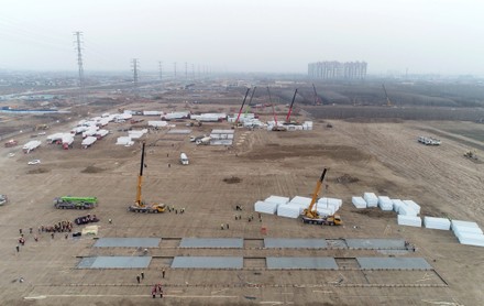 China Hebei Shijiazhuang Isolation Center Construction - 14 Jan 2021 ...