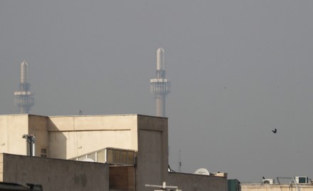 Smog Obscures Buildings Capital City Tehran Editorial Stock Photo ...