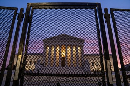 Eight Foot High Perimeter Fence Seen Editorial Stock Photo - Stock ...
