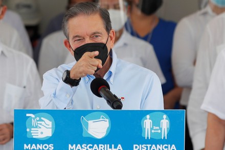 President Panama Laurentino Cortizo Speaks During Editorial Stock Photo ...
