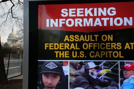 Fbi Advertisement Asking Information Related Riots Editorial Stock ...