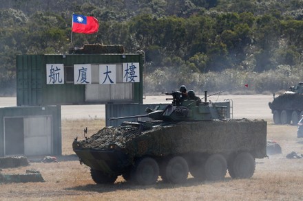 Taiwanese Soldiers Action During National Army Editorial Stock Photo ...