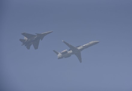 Embraer Jet Mounted Drdo Netra Airborne - Foto de stock de contenido ...