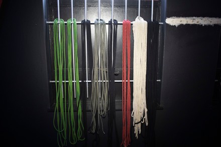 Ropes Hang On Wall Main Dungeon Editorial Stock Photo - Stock Image ...