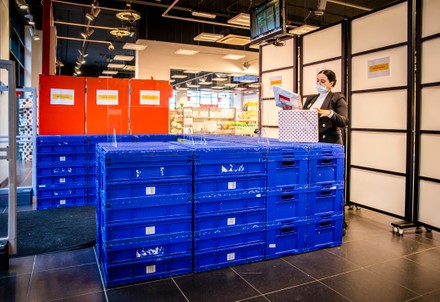 Dhl Service Point Hema Store Dhl Editorial Stock Photo - Stock Image ...