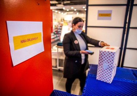 Dhl Service Point Hema Store Dhl Editorial Stock Photo - Stock Image ...