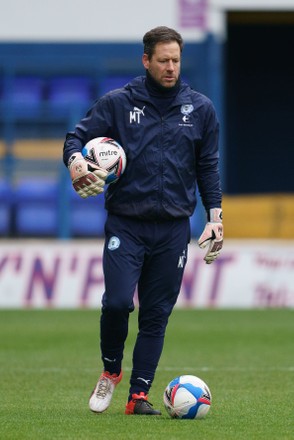 Peterborough United Goalkeeping Coach Mark Richard Editorial Stock ...