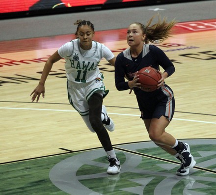 CSU FULLERTON TITANS FORWARD MEGAN NIETO Editorial Stock Photo - Stock ...