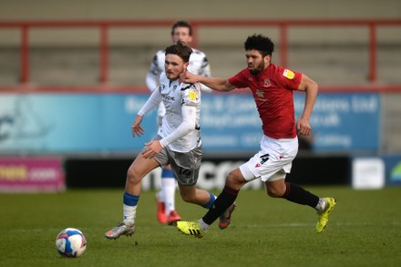 Morecambe v Colchester United, Sky Bet League Two, Mazuma Stadium ...