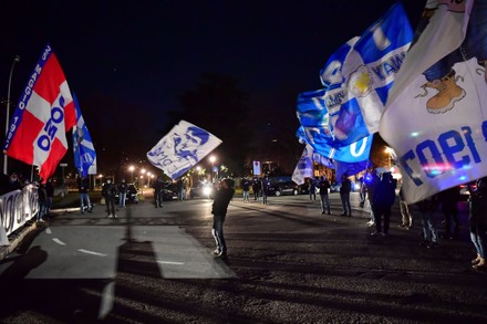 Como Fans Outside Stadium Editorial Stock Photo - Stock Image ...