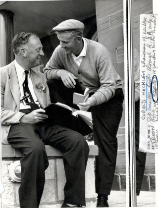 Golfer Jack Nicklaus Pictured Sixties Gerald Editorial Stock Photo ...