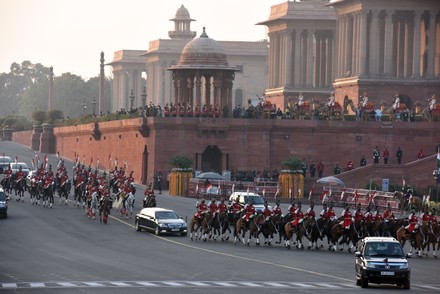 Presidents Convoy During Full Dress Rehearsals Editorial Stock Photo ...