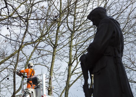 Operation Evict Hs2 Protesters Continues London Editorial Stock Photo ...
