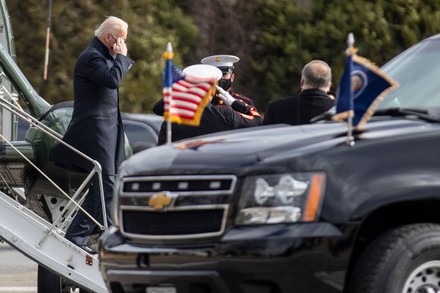 Us President Joe Biden Arrives Walter Editorial Stock Photo - Stock ...