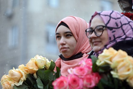 World Hijab Day in Kyiv, Ukraine - 01 Feb 2021 Stock Pictures ...