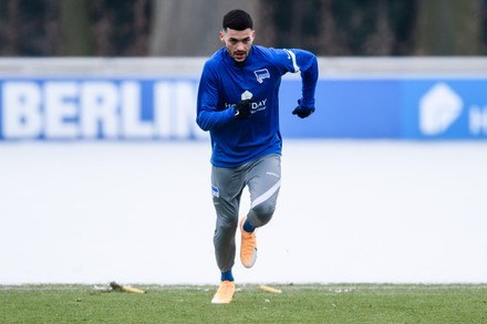 Herthas New Player Nemanja Radonjic Action Editorial Stock Photo ...