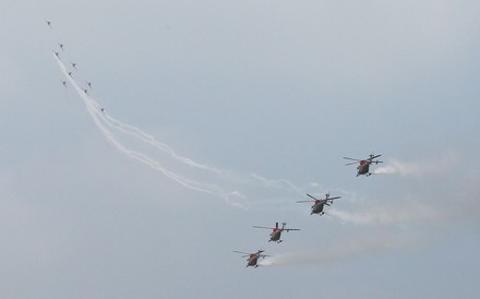 Hindustan Aeronautics Limited Hal Dhruv Type Editorial Stock Photo ...