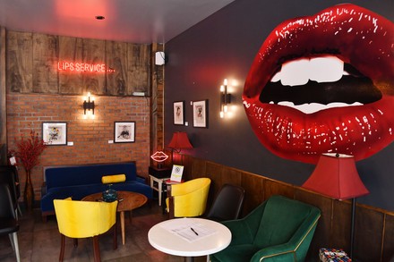 __COUNT__ Lips Cafe portrait session, Brooklyn, New York, USA - 03 Feb ...