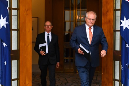 Press conference following National Cabinet Meeting, in Canberra ...