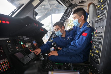 Technicians Peng Long L Li Jian Editorial Stock Photo - Stock Image ...