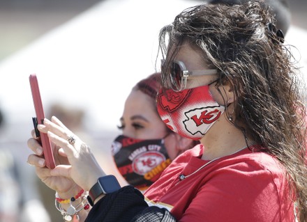 Fans Wear Face Masks Nfl Experience Editorial Stock Photo - Stock Image ...