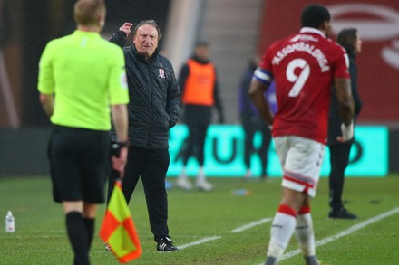 Boro Manager Neil Warnock Looks On Editorial Stock Photo - Stock Image ...