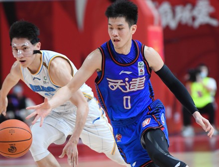 Lin Tingchien Tianjin Pioneers Goes Layup Editorial Stock Photo - Stock ...