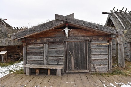 General View Building Slavs Vikings Center Editorial Stock Photo ...