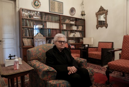 Salma Mershaq Mother Assassinated Activist Hezbollah Editorial Stock ...