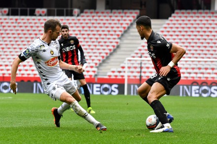 OGC Nice v Angers, Ligue 1, Nice, France - 07 Feb 2021 Stock Pictures ...